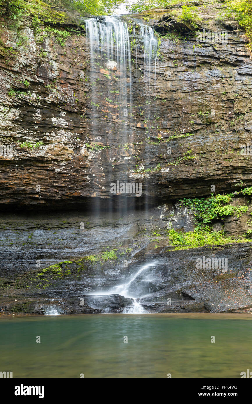 Cherokee Falls Waterfall Stock Photo - Alamy