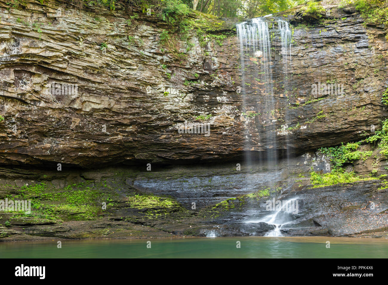 Cherokee Falls Waterfall Stock Photo - Alamy