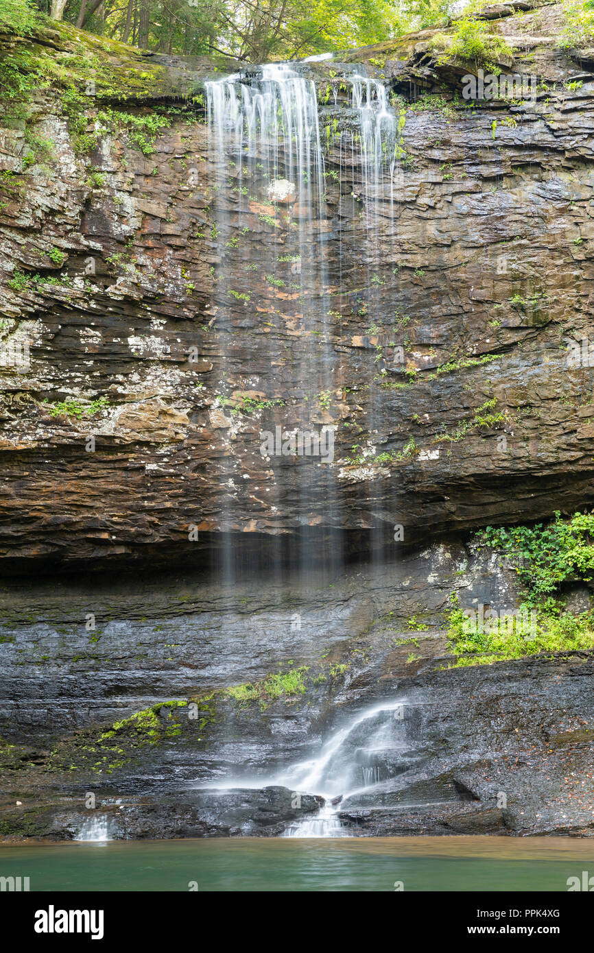Cherokee Falls Waterfall Stock Photo - Alamy