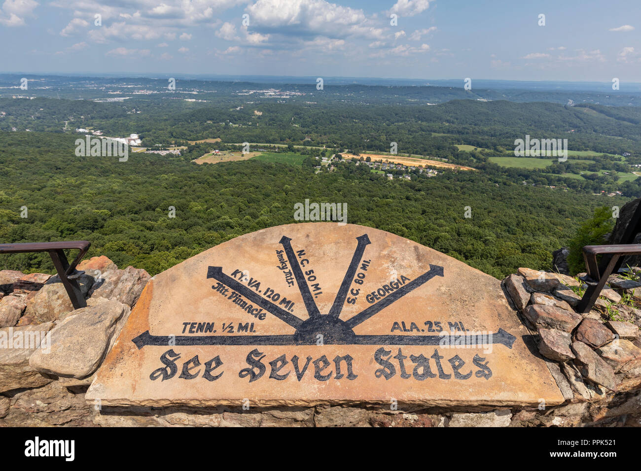 See seven states scenic overlook hi-res stock photography and images ...