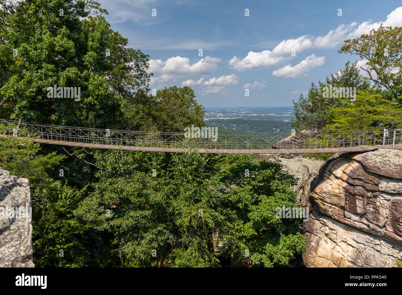 Pedestrian swing bridge hi-res stock photography and images - Alamy