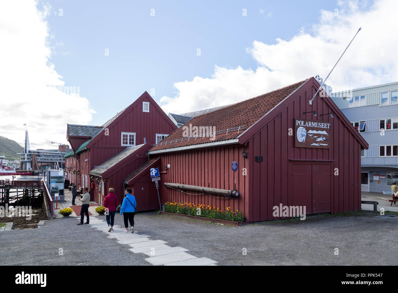 Polar Museum in Tromso, Norway Stock Photo - Alamy