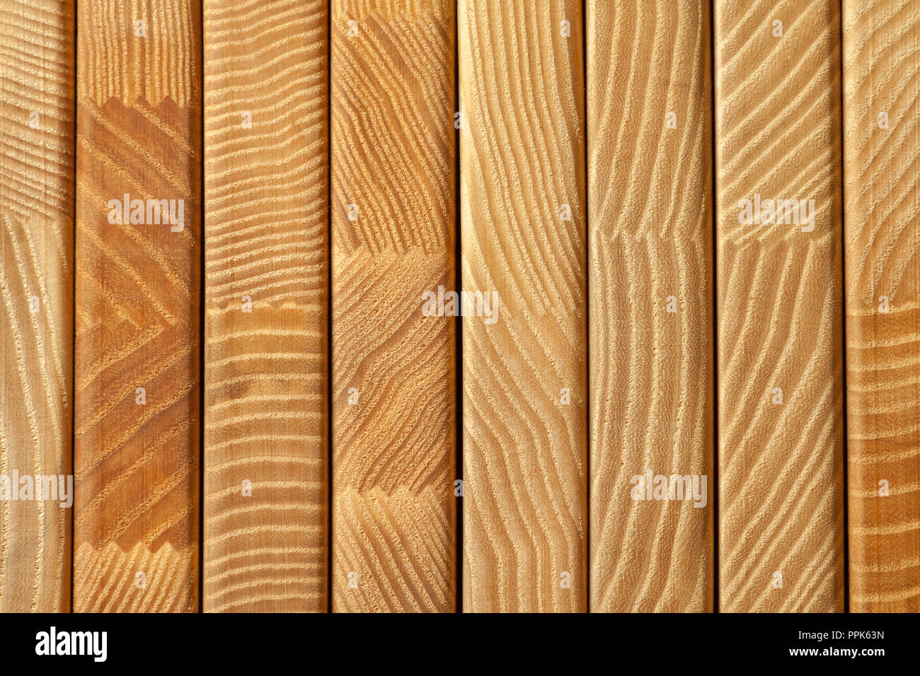 Glued wood texture background. Stack of boards. Close-up nature ...