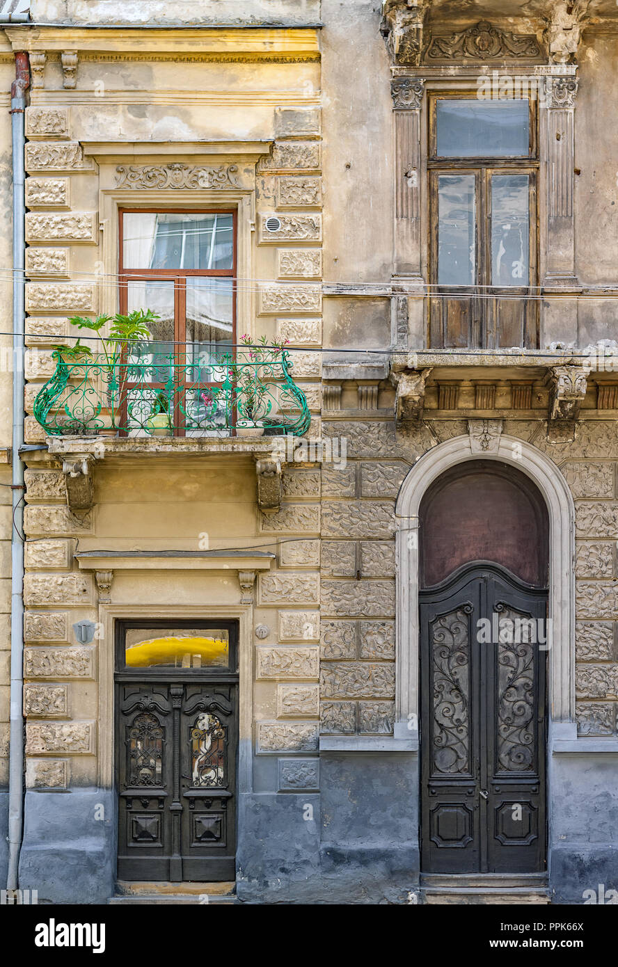 Old World Exterior Windows