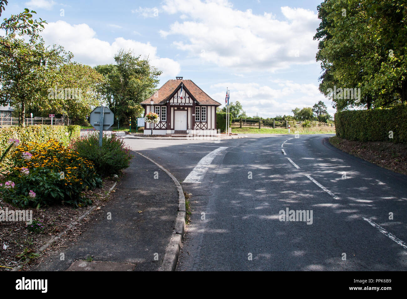 The village of Putot en Auge was the scene of a battle between British ...