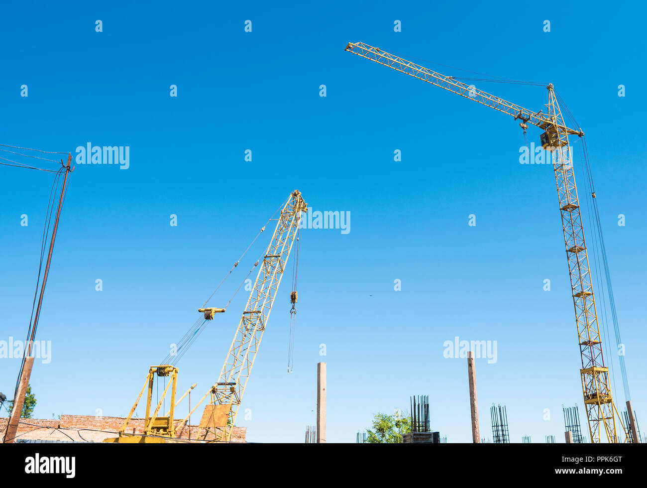 A Frame Tower Crane High Resolution Stock Photography and Images - Alamy