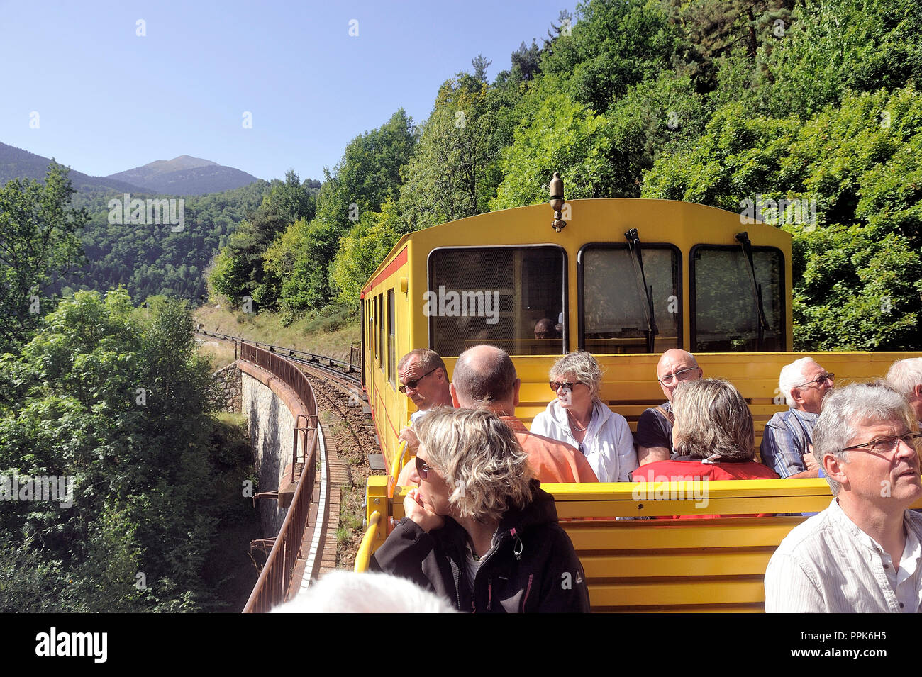 Little trains of the pyrenees hi-res stock photography and images - Alamy