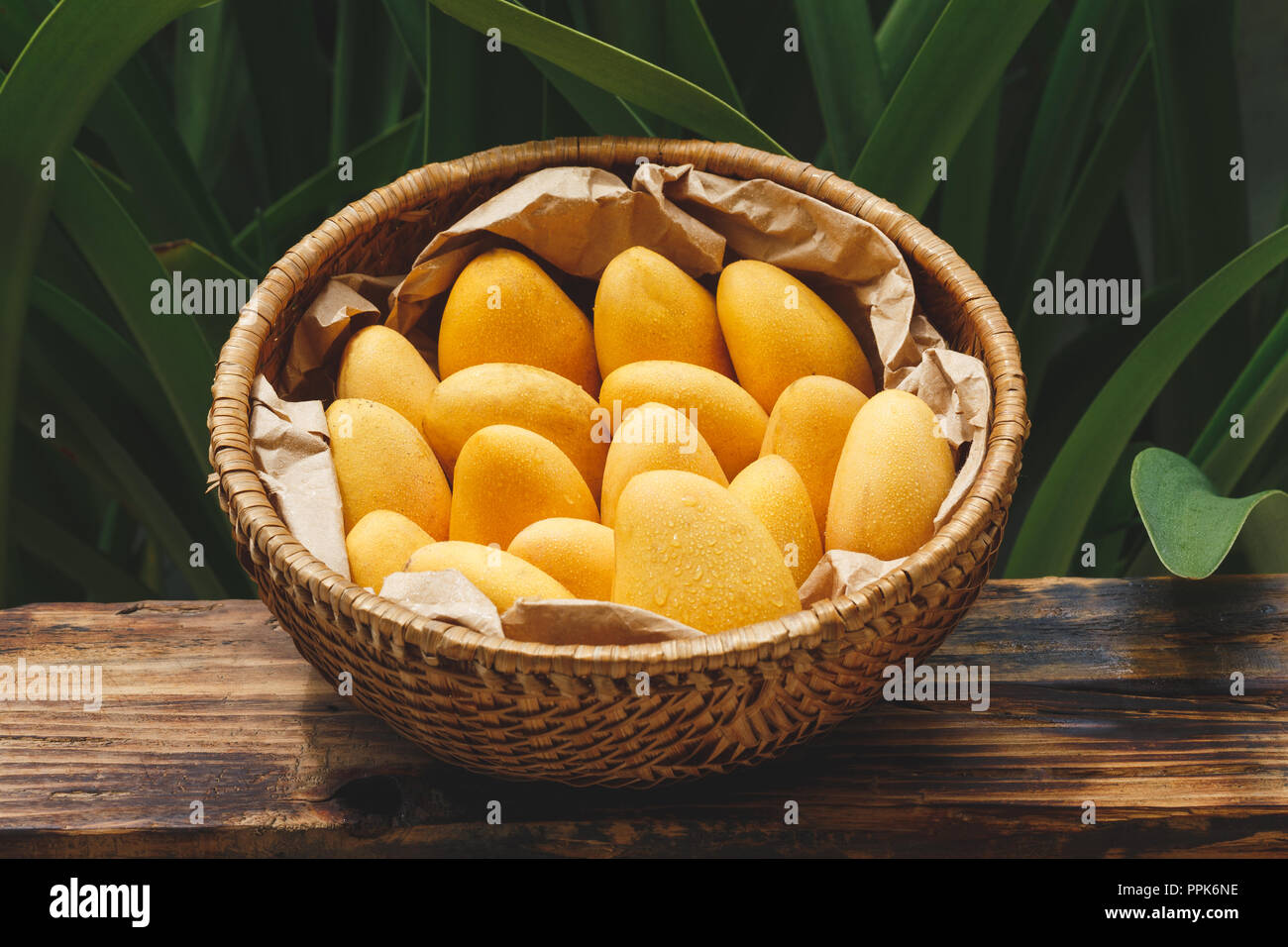Vietnamese fruit green mango cut hi-res stock photography and images ...