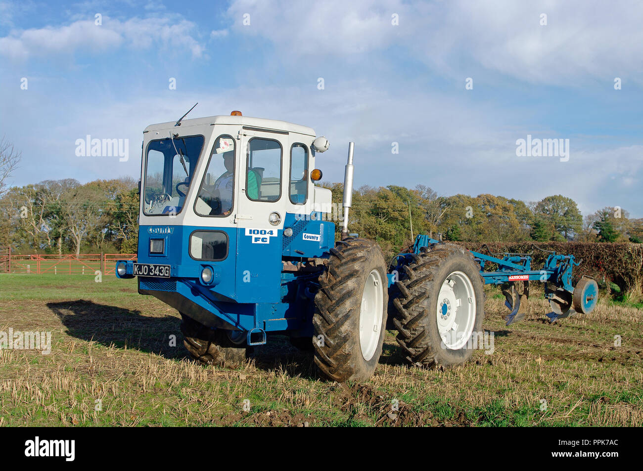 County FC1004 tractor Stock Photo - Alamy