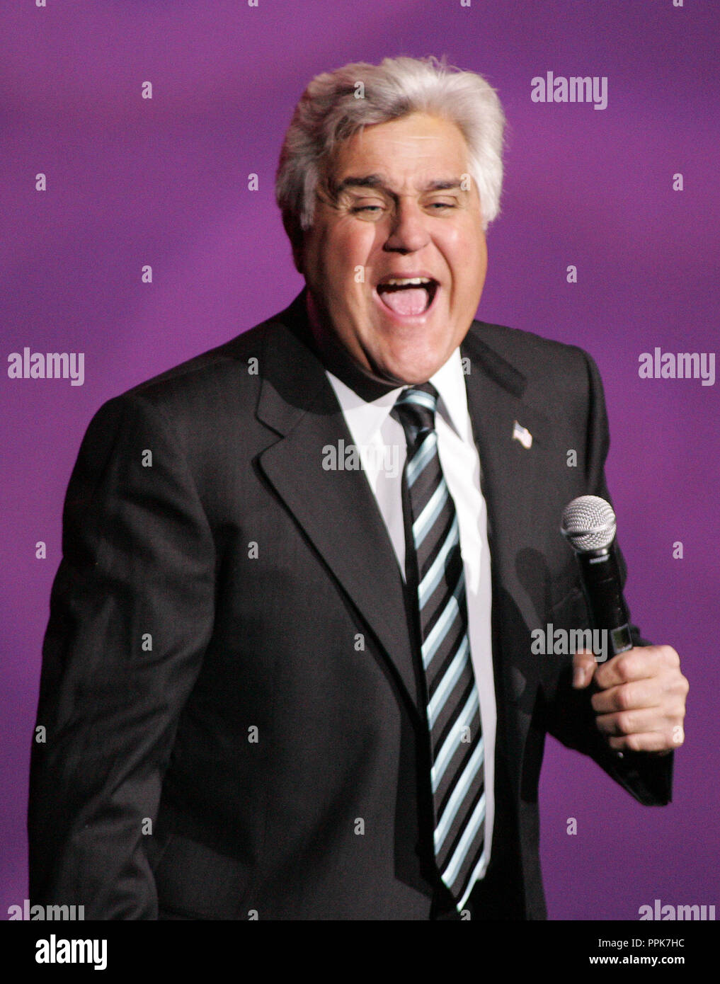 Jay Leno performs in concert at the Seminole Hard Rock Hotel and Casino ...