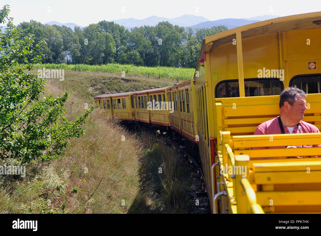 Little trains of the pyrenees hi-res stock photography and images - Alamy