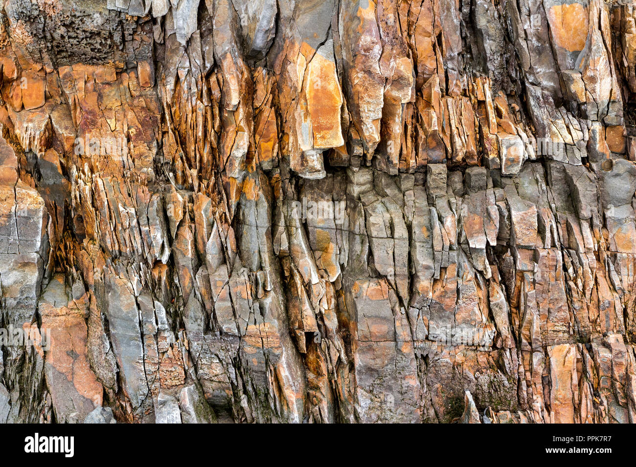 Granite rock face, stone texture and background Stock Photo - Alamy