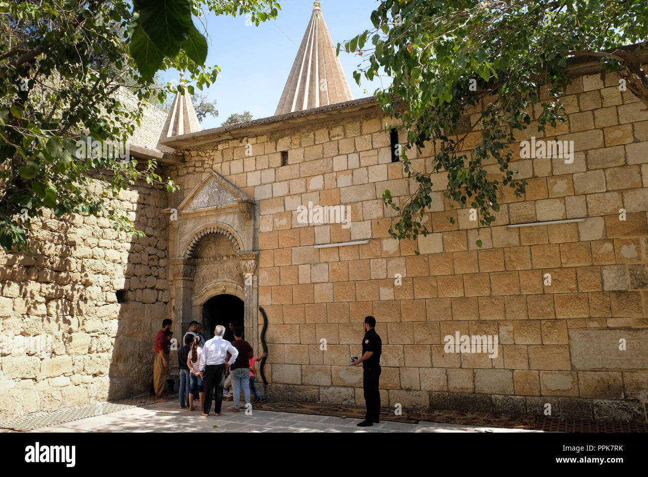 Yezidi lalish hi-res stock photography and images - Alamy
