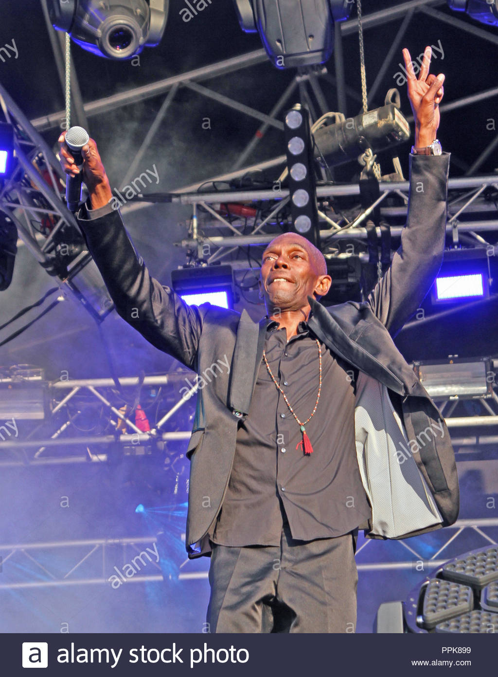 Maxi Jazz From Faithless Band Stock Photos & Maxi Jazz From Faithless ...
