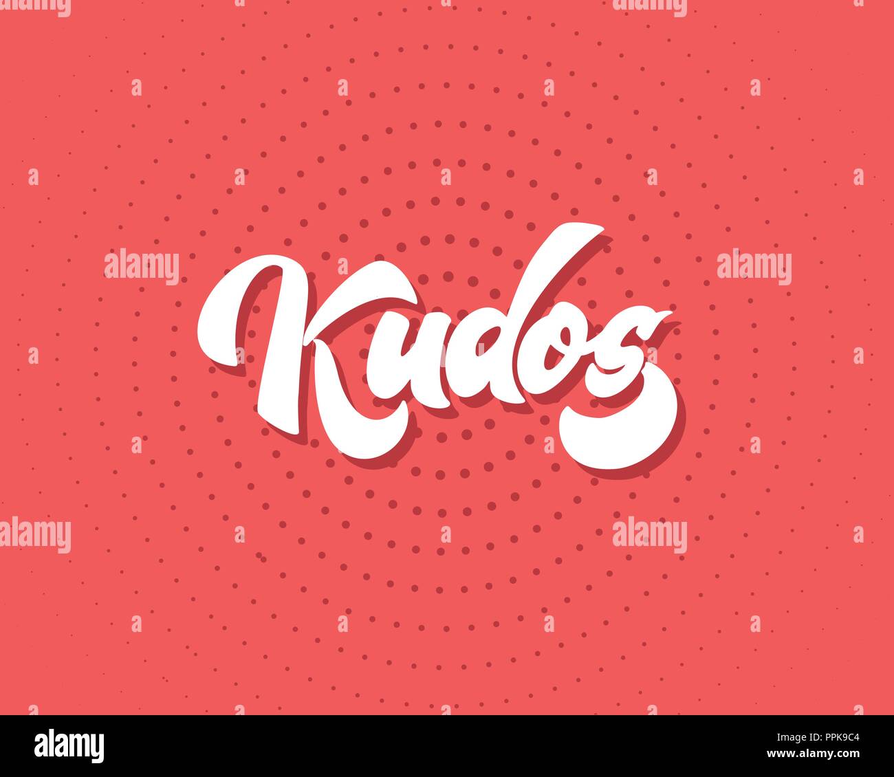 Bravo Kudos. Beautiful greeting card scratched calligraphy text word ...