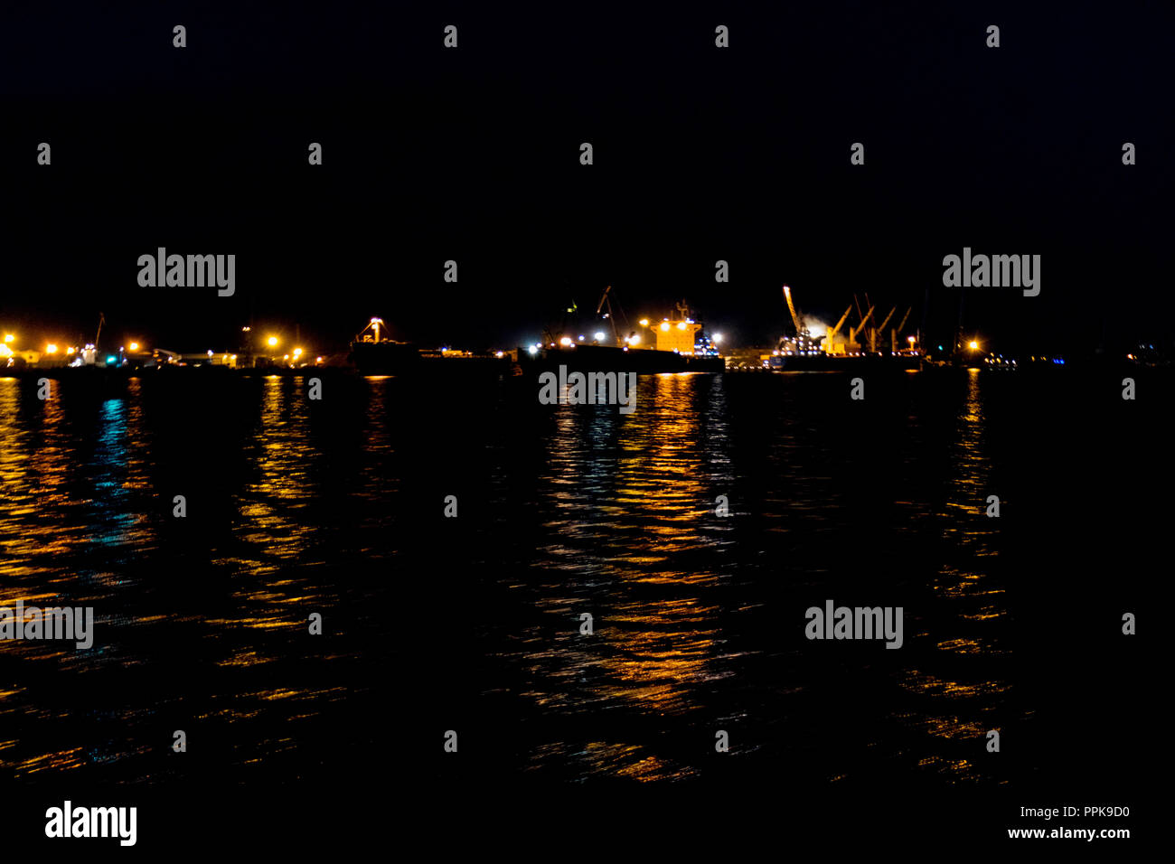Loading dock reflected in water hi-res stock photography and images - Alamy
