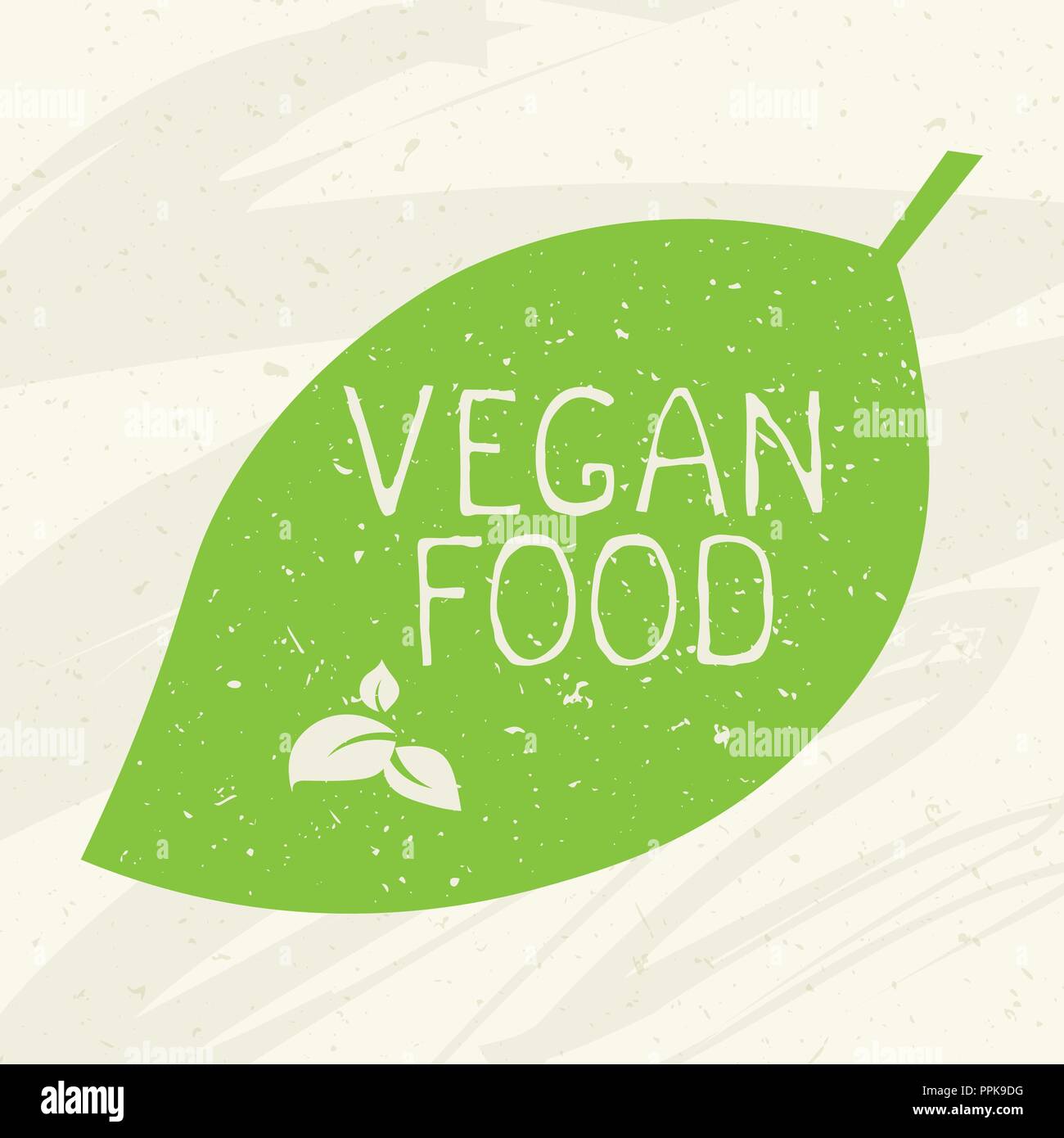 Vegan emblem hi-res stock photography and images - Alamy