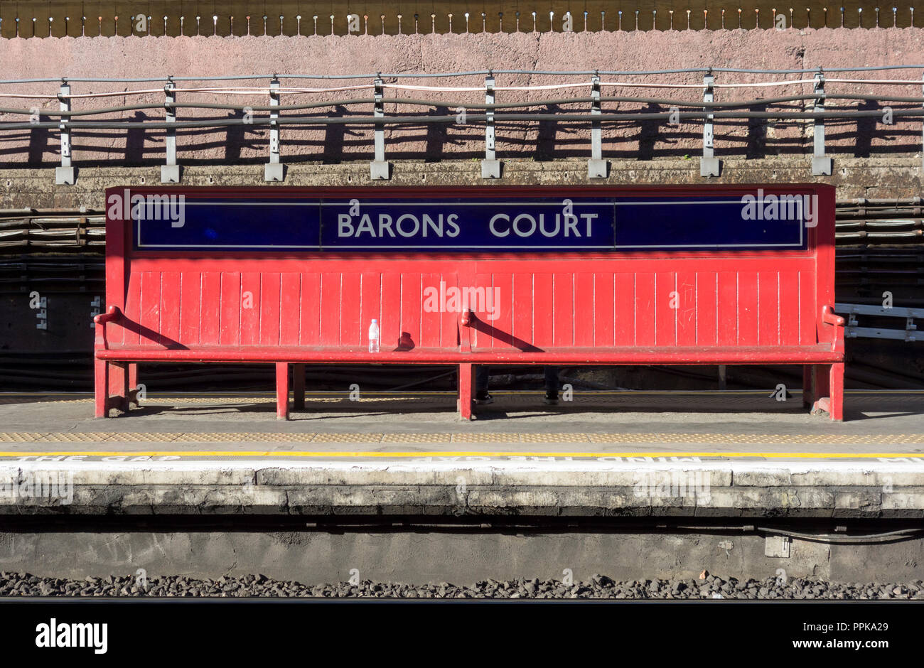 Barons court underground station hi-res stock photography and images ...