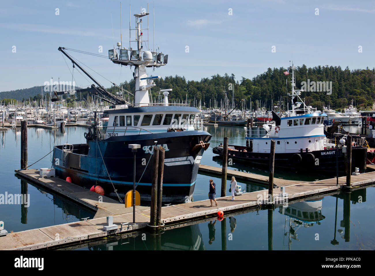 Anacortes harbour hi-res stock photography and images - Alamy