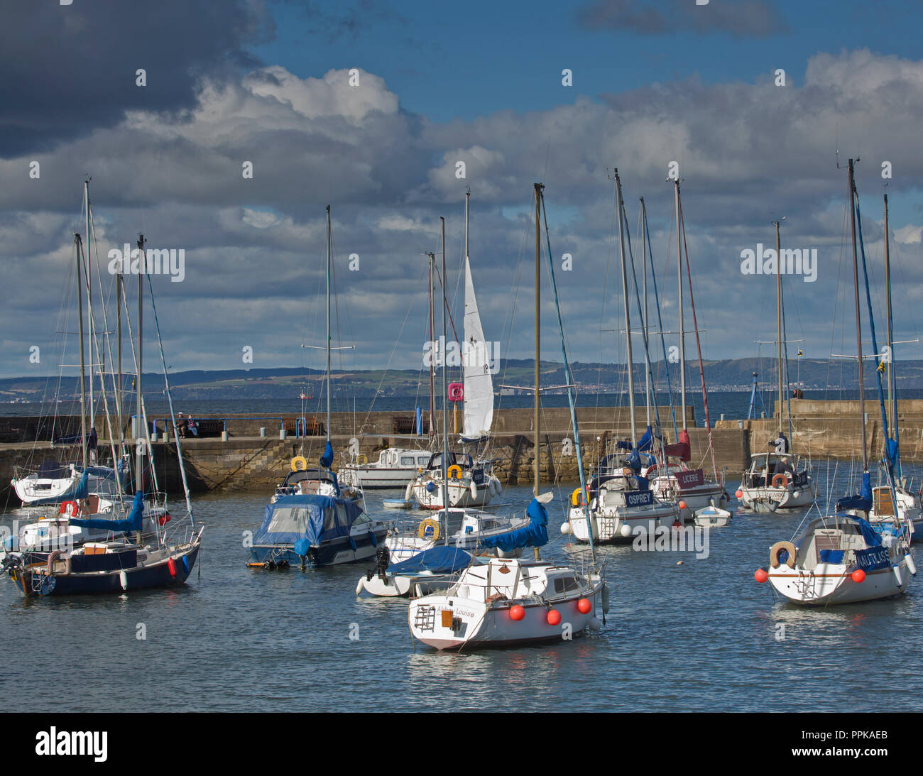 Fisherrow Harbour, Musselburgh, Scotland Stock Photo - Alamy