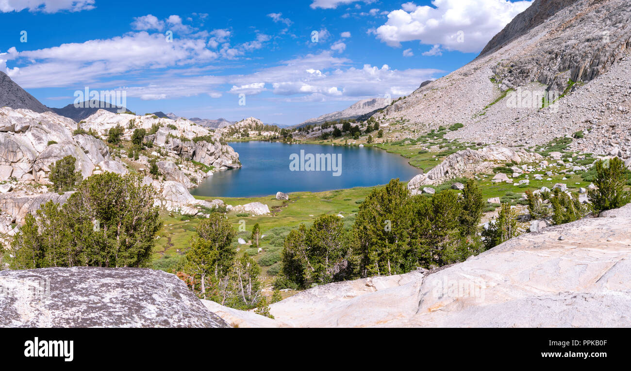 Evolution Lake. John Muir Trail/Pacific Crest Trail; Sequoia Kings ...