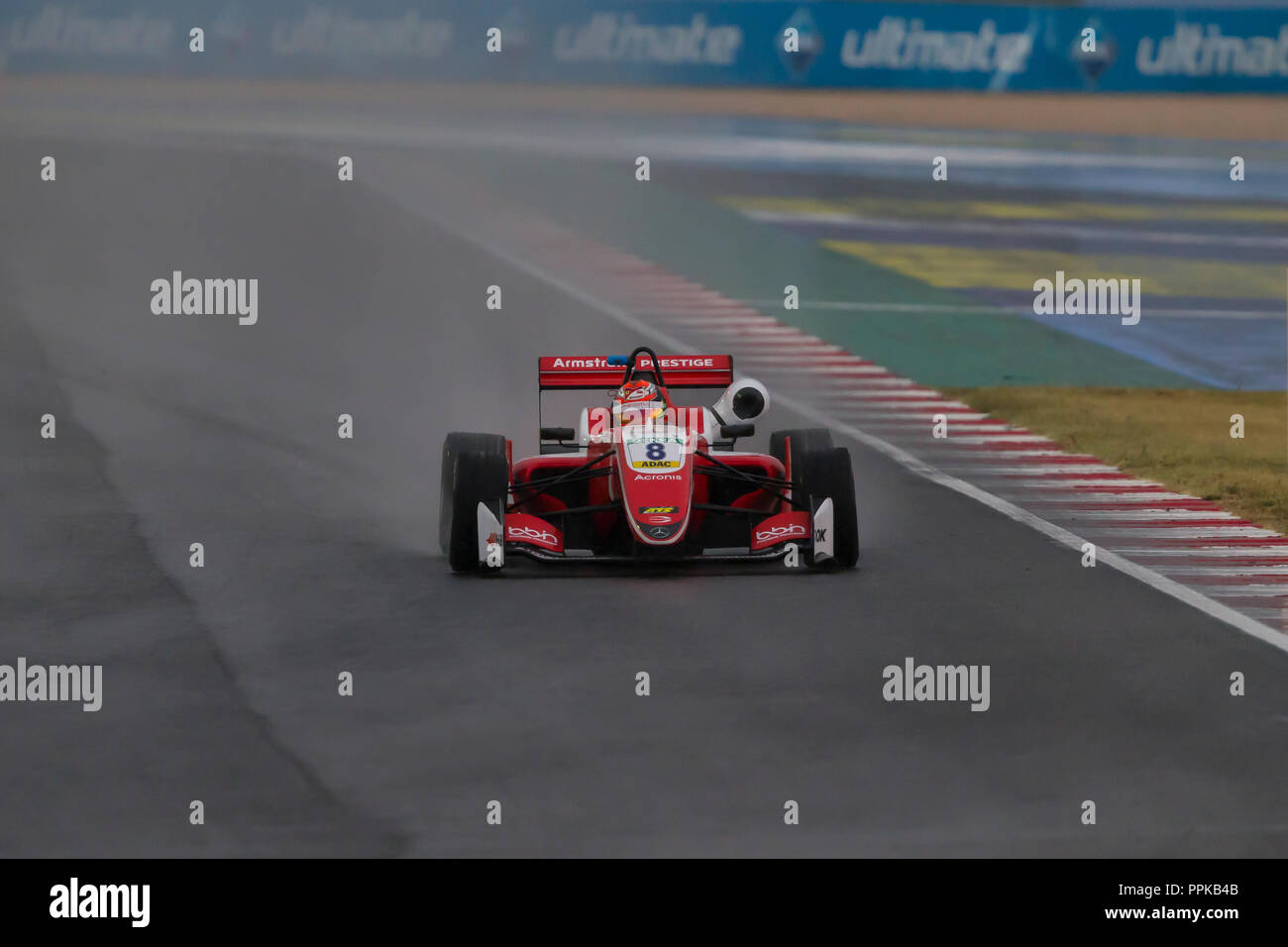 Misano Adriatico, Italy - August 25, 2018: A Dallara F317 – Mercedes ...