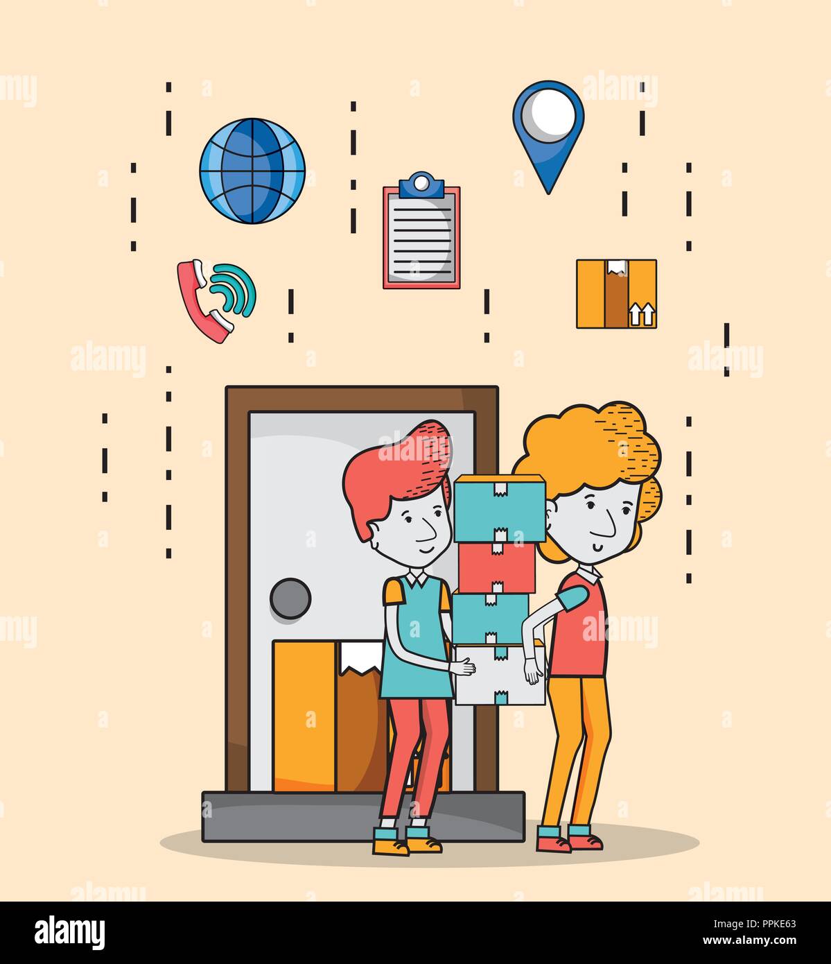 Telephone distribution boxes Stock Vector Images - Alamy