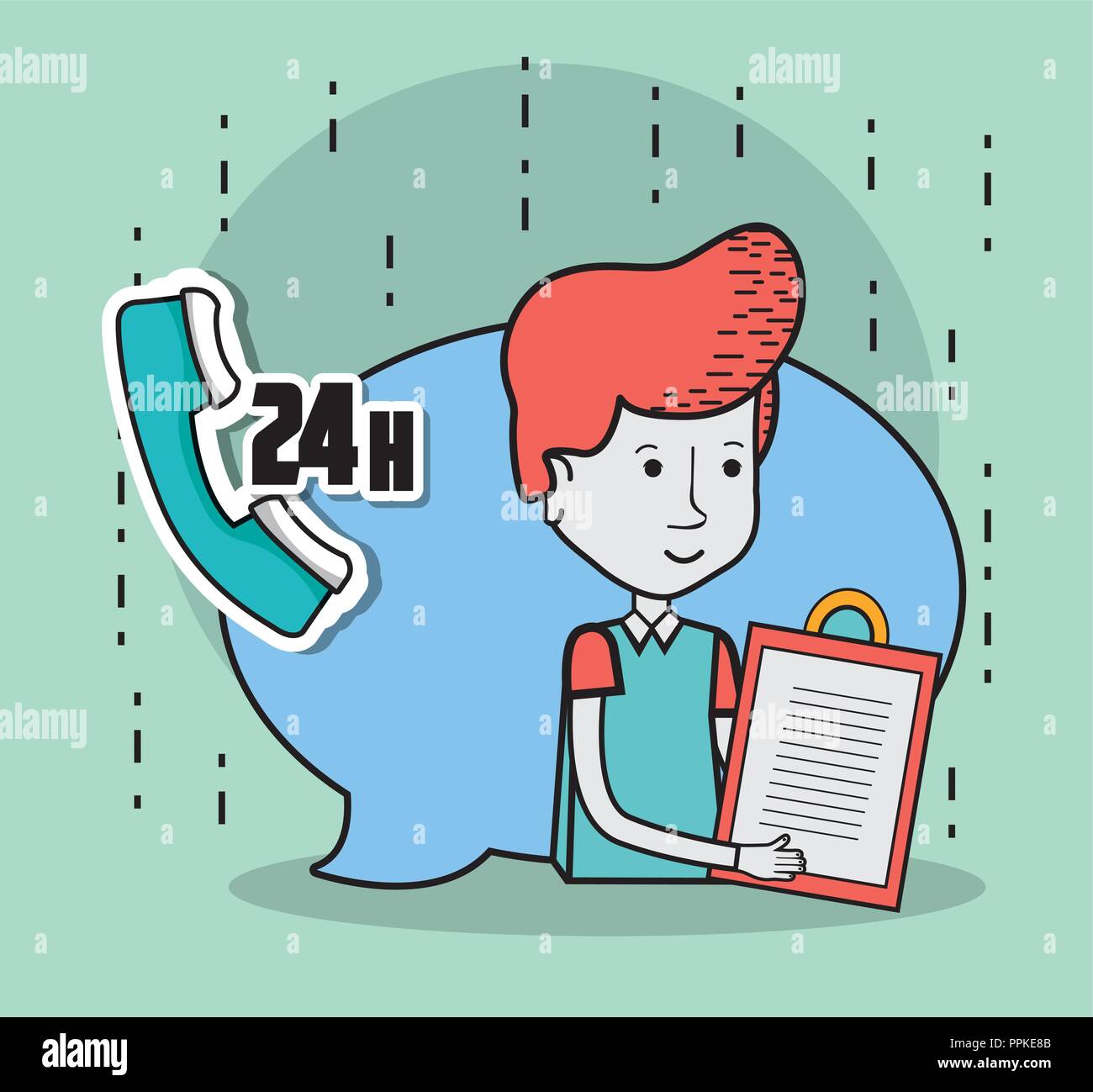 Delivery and courier cartoons Stock Vector Image & Art - Alamy