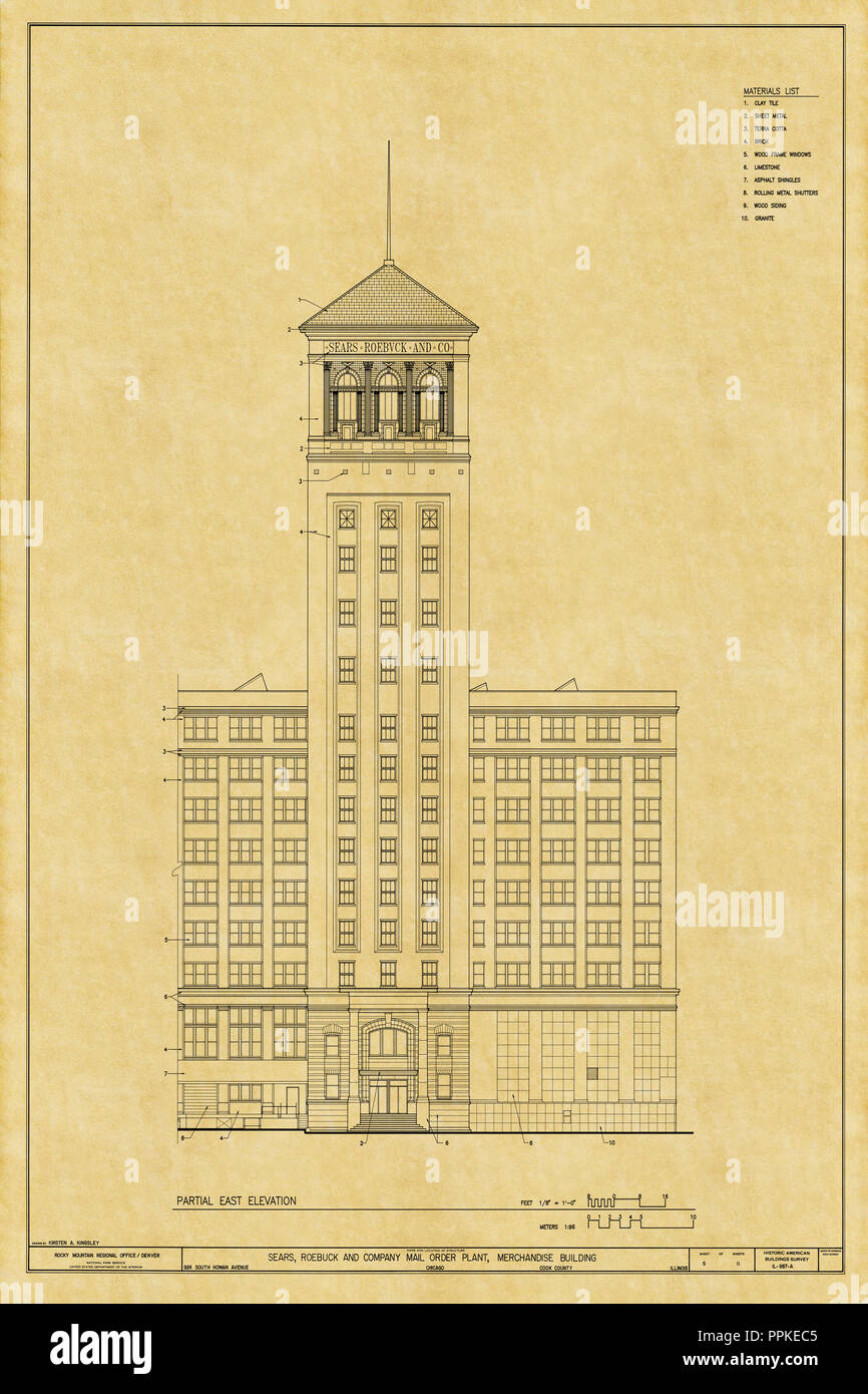 Sears Merchandise Tower Stock Photo - Alamy