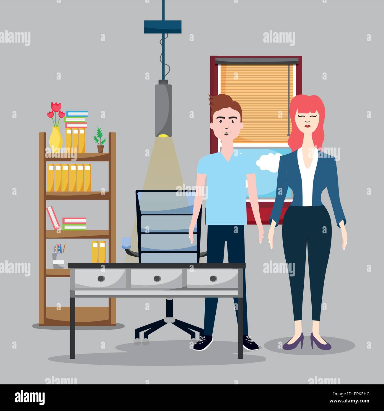 Business coworkers cartoons Stock Vector Image & Art - Alamy