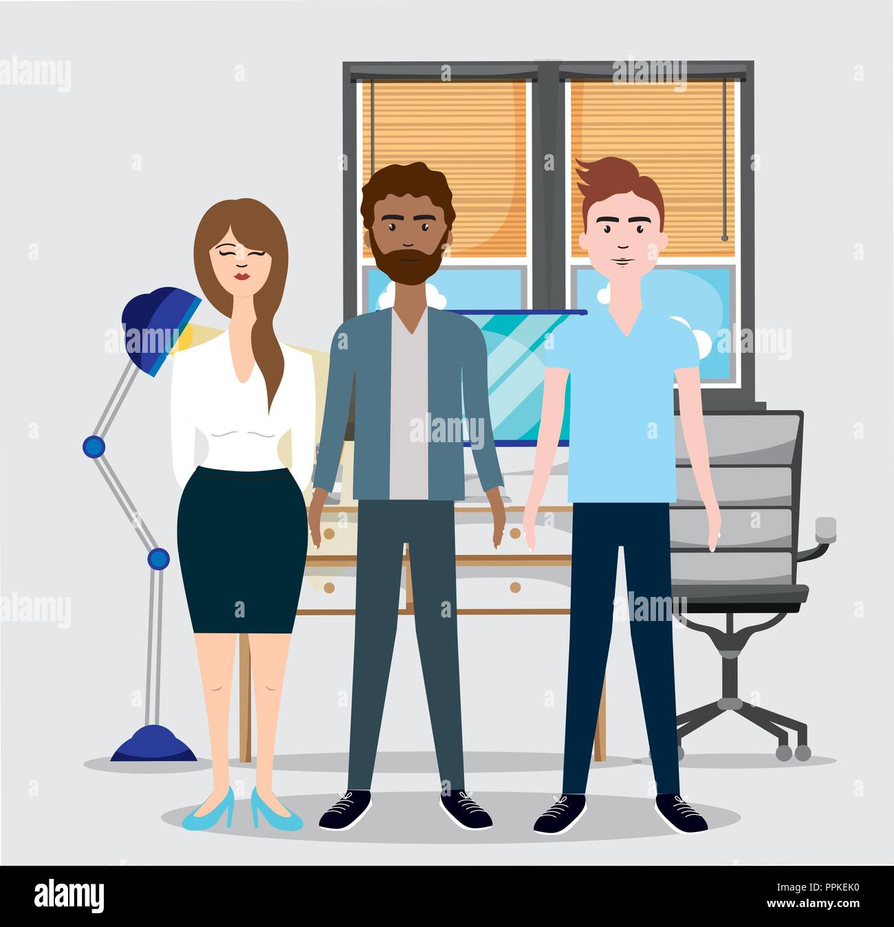 Business coworkers cartoons Stock Vector Image & Art - Alamy