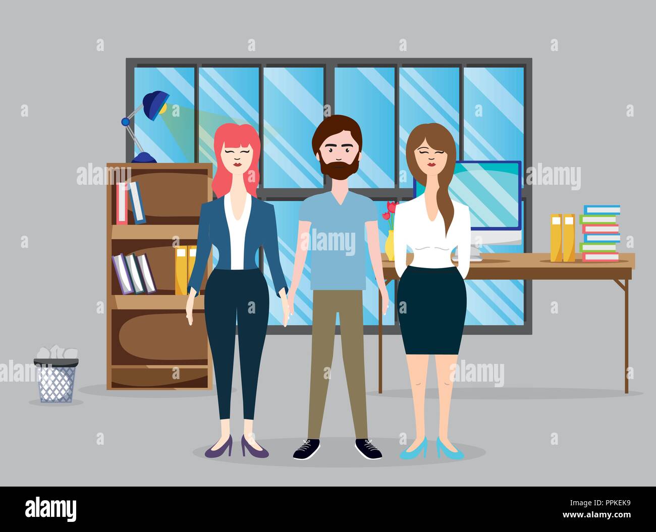 Business coworkers cartoons Stock Vector Image & Art - Alamy