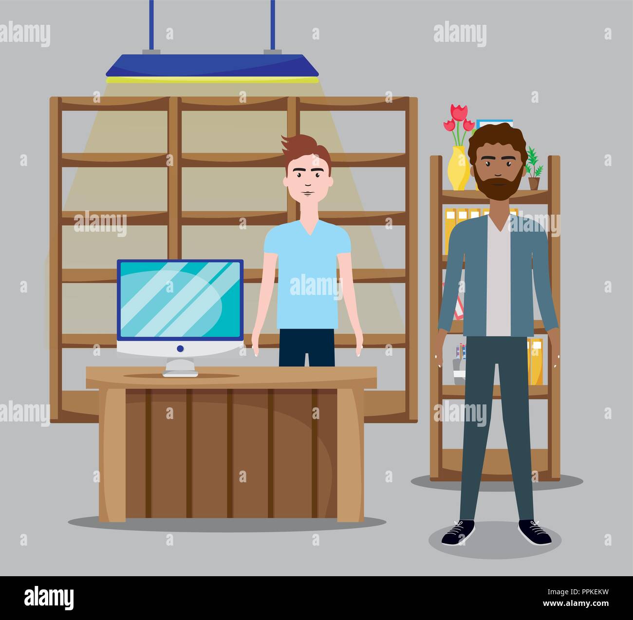 Business coworkers cartoons Stock Vector Image & Art - Alamy