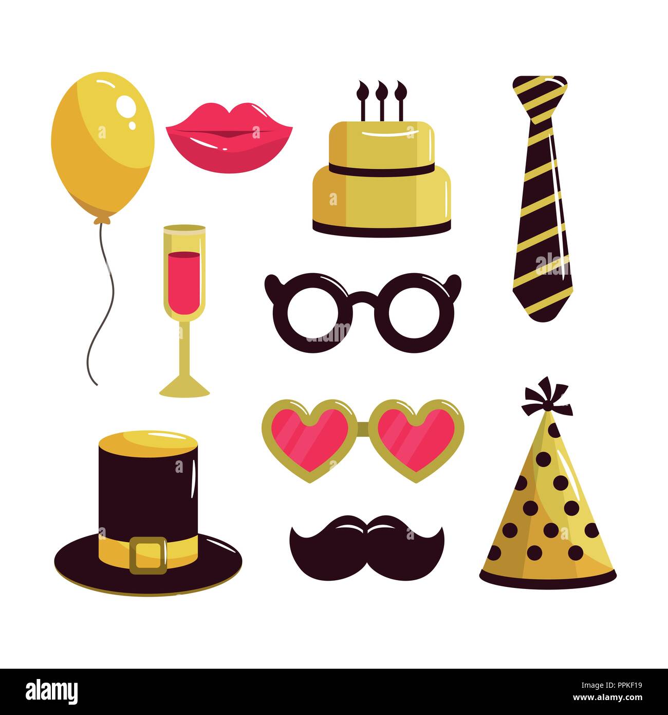 Costume party invite Cut Out Stock Images & Pictures - Alamy