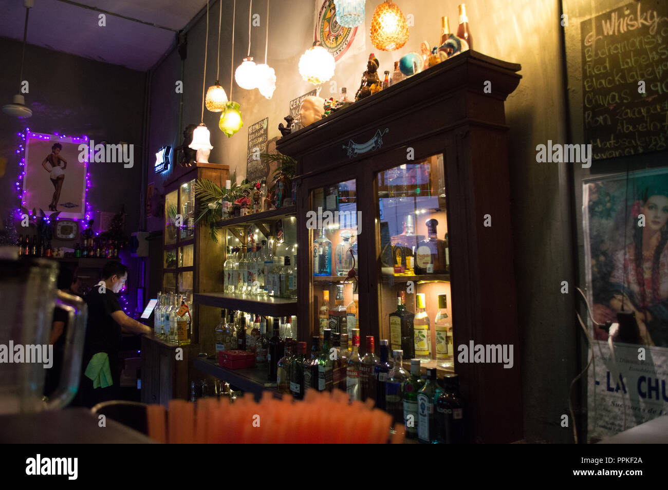 Mexican bar hi-res stock photography and images - Alamy