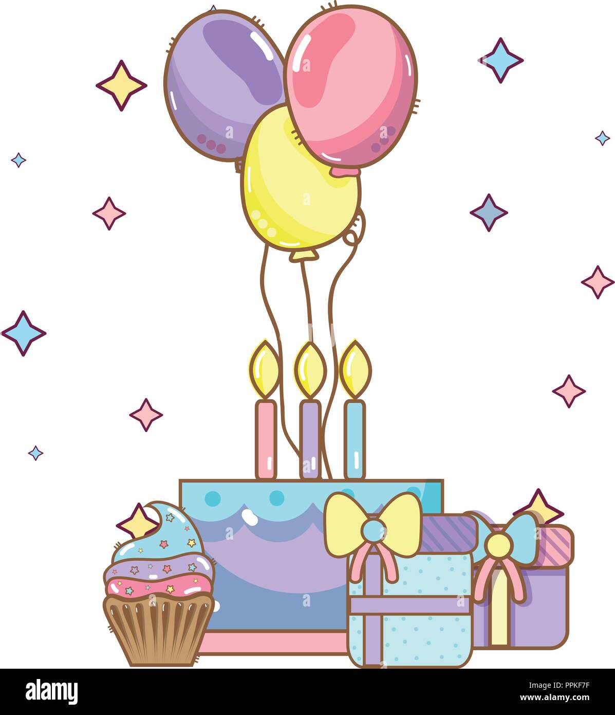Happy birthday cartoons Stock Vector Image & Art - Alamy