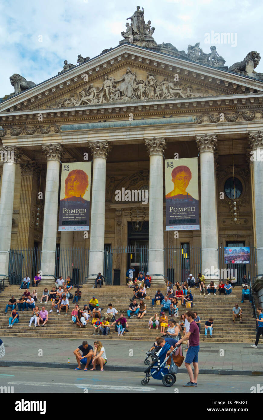Brussels stock exchange hi-res stock photography and images - Alamy