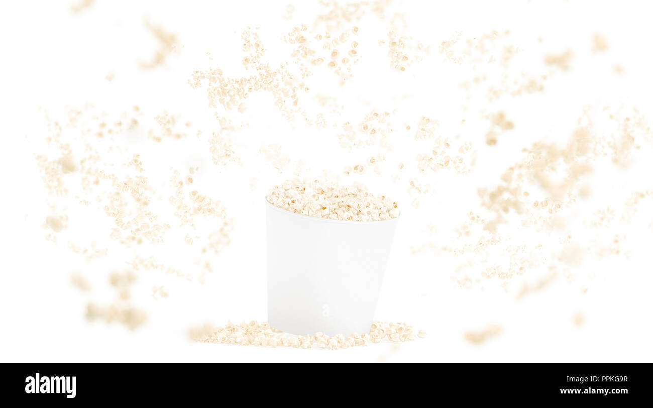 Empty popcorn bucket hi-res stock photography and images - Alamy