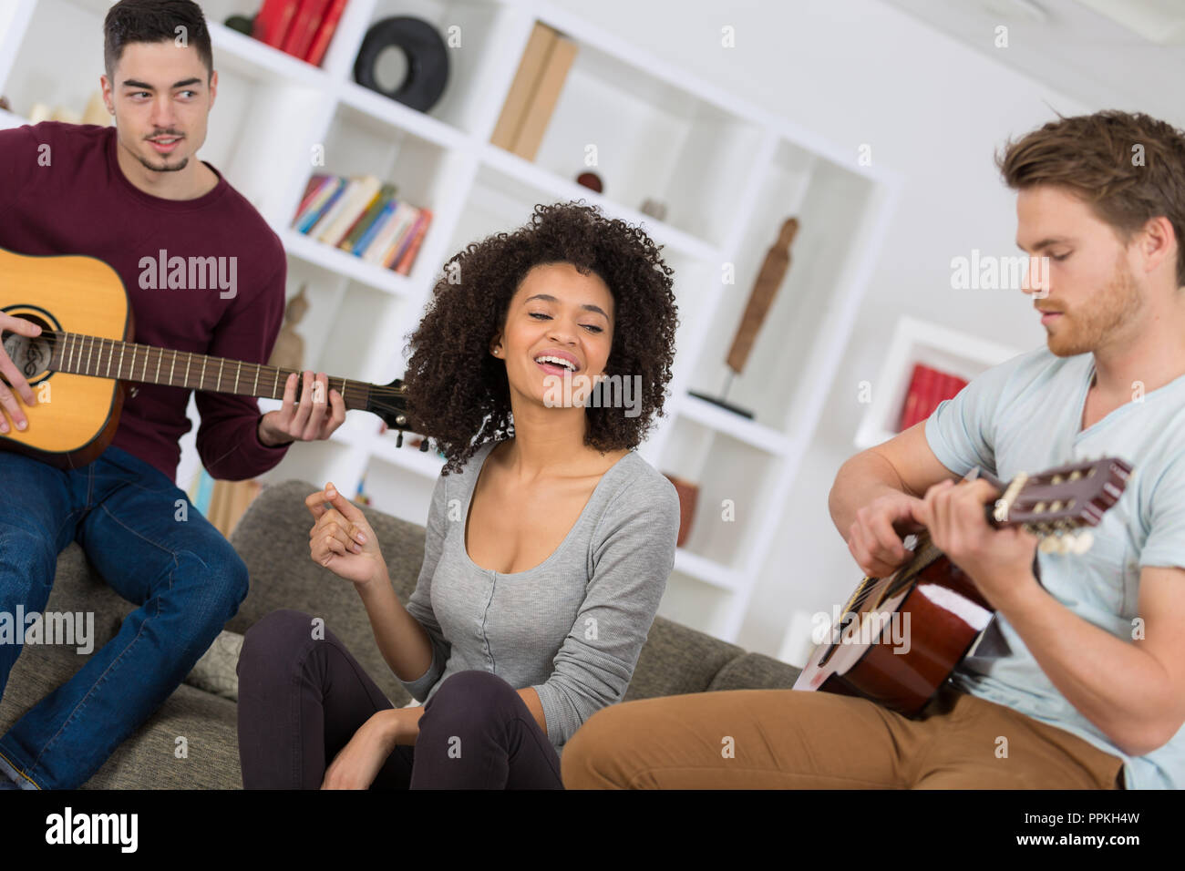 band rehearsal before a live performance Stock Photo - Alamy