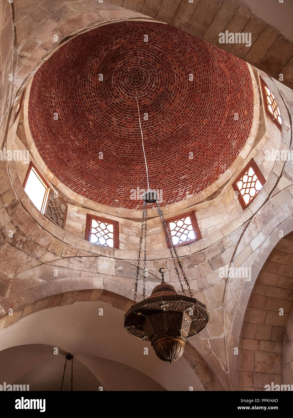 The Citadel of Aleppo — medieval fortified palace in the center of the ...