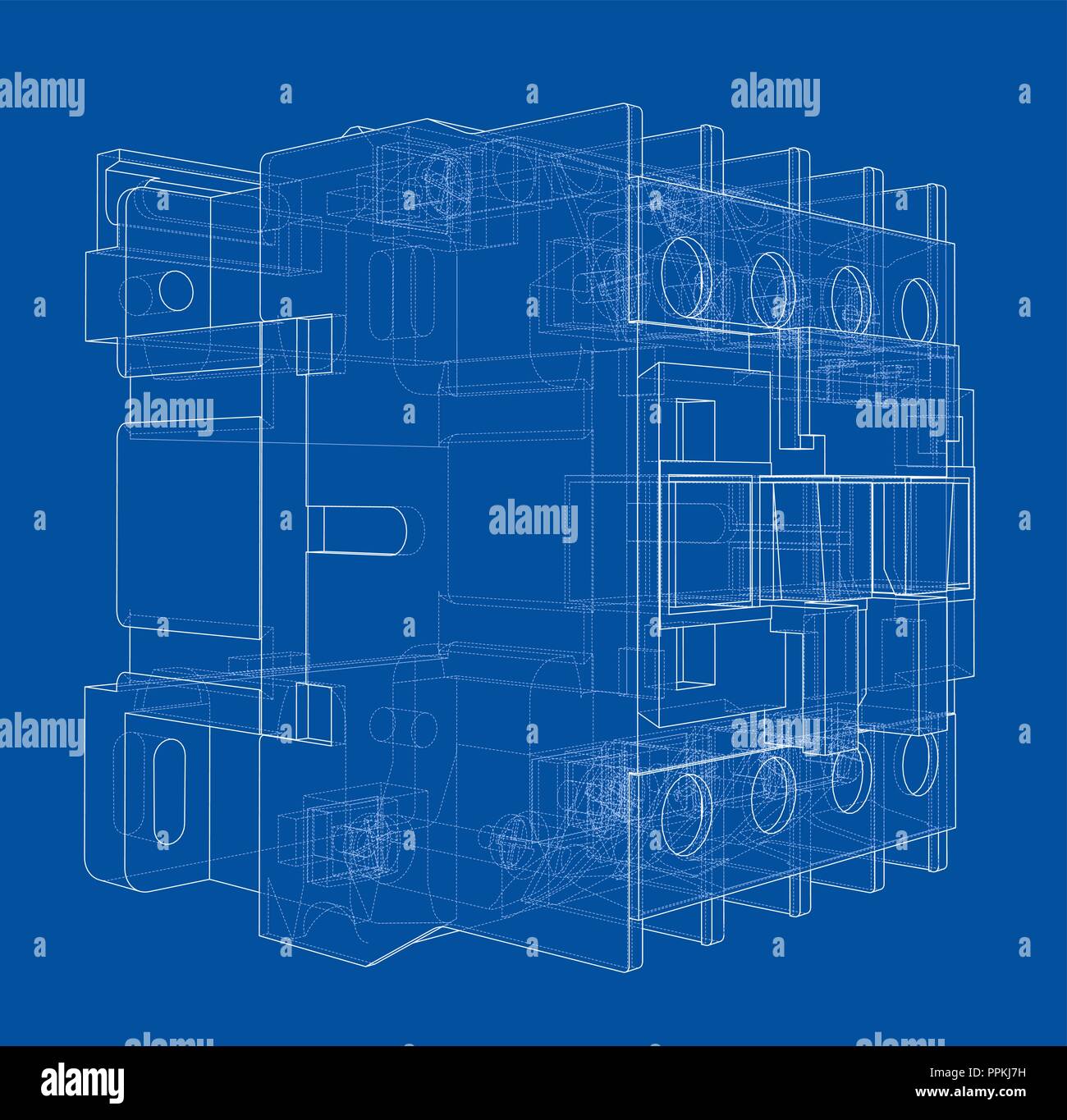 Circuit frame Stock Vector Images - Alamy