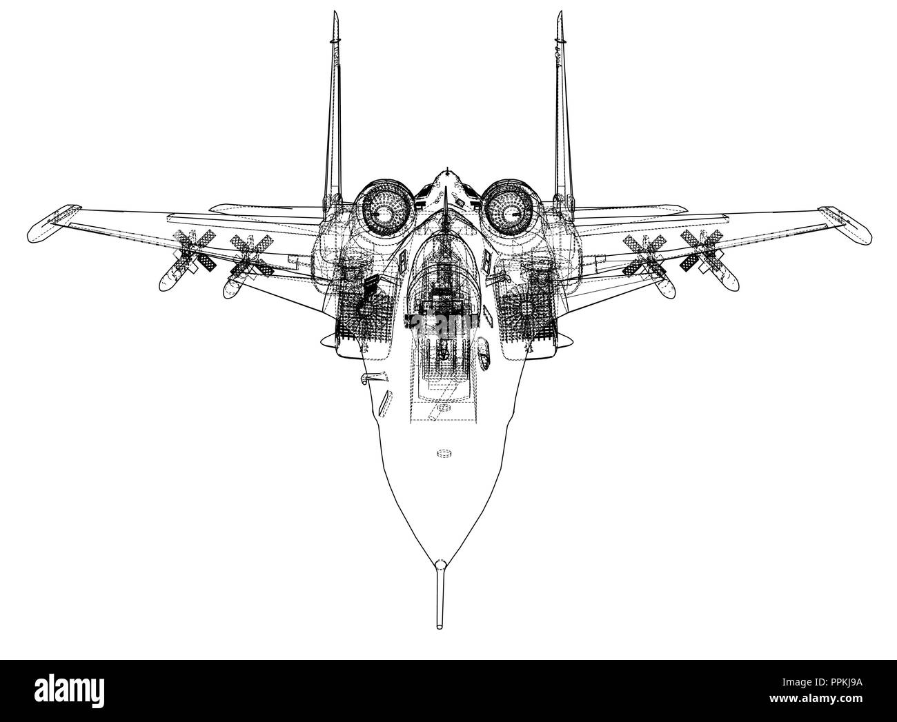Fighter plane concept Stock Vector Image & Art - Alamy