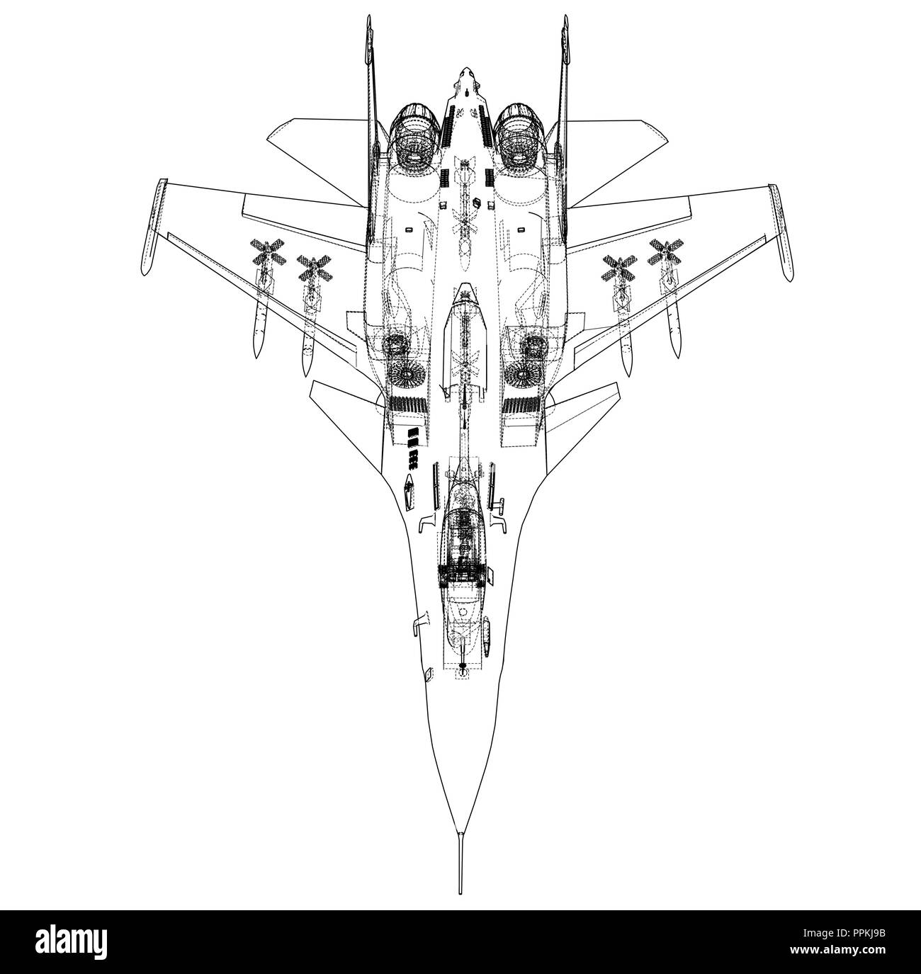 Fighter plane concept Stock Vector Image & Art - Alamy