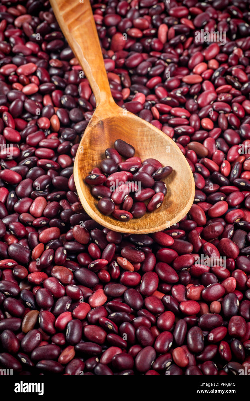 Spoon black beans hi-res stock photography and images - Alamy