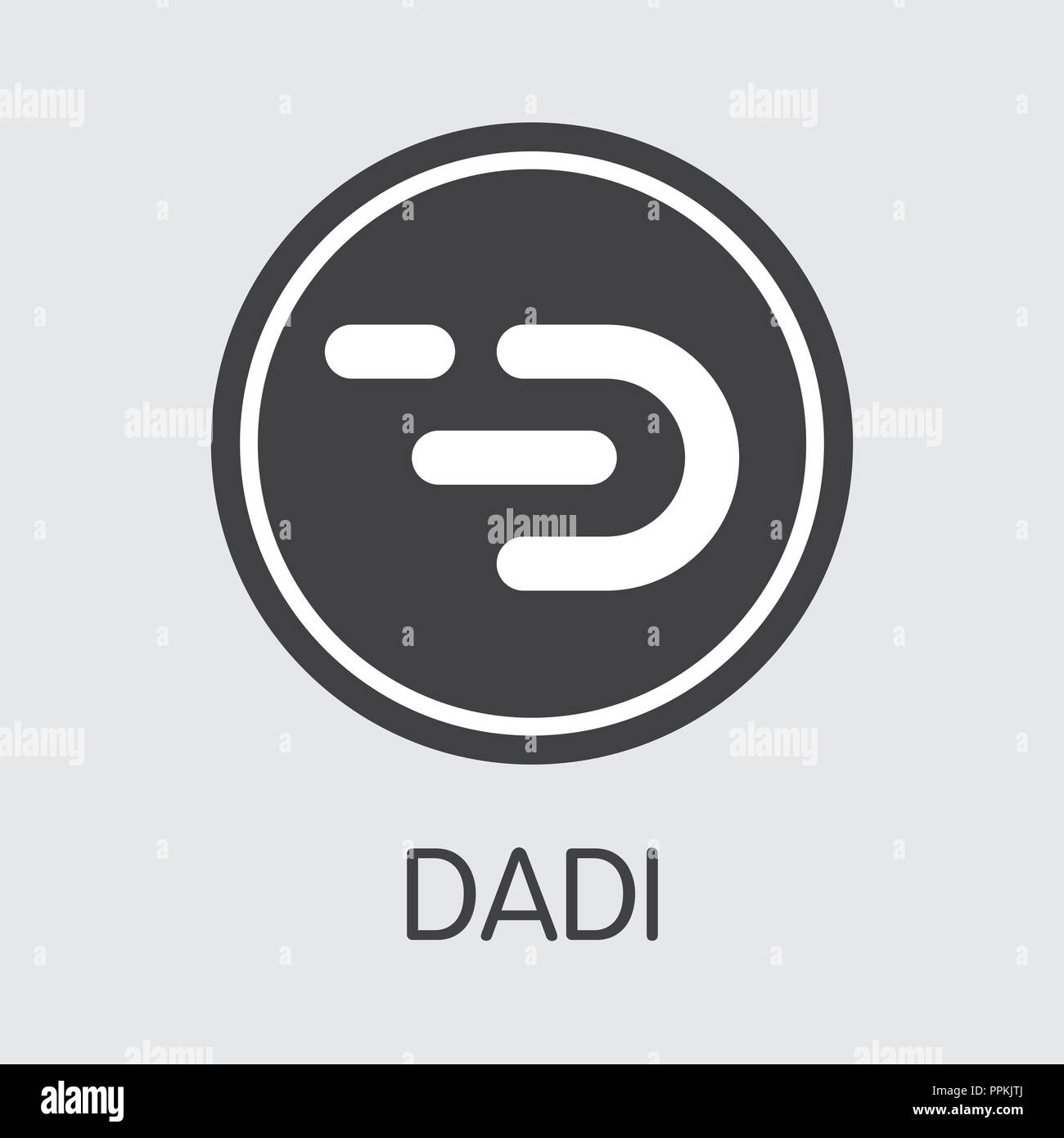 Dadi Digital Currency - Vector Illustration Stock Vector Image & Art ...