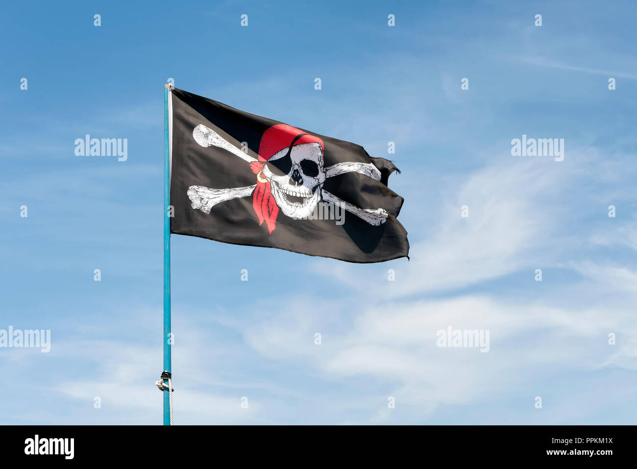Jolly roger flag pirates flag hi-res stock photography and images - Alamy