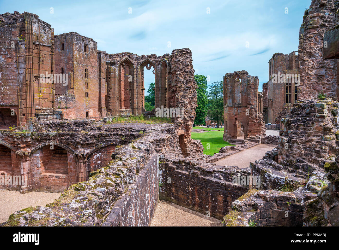 Kenilworth Castle, Warwickshire, West Midlands, England, United Kingdom ...