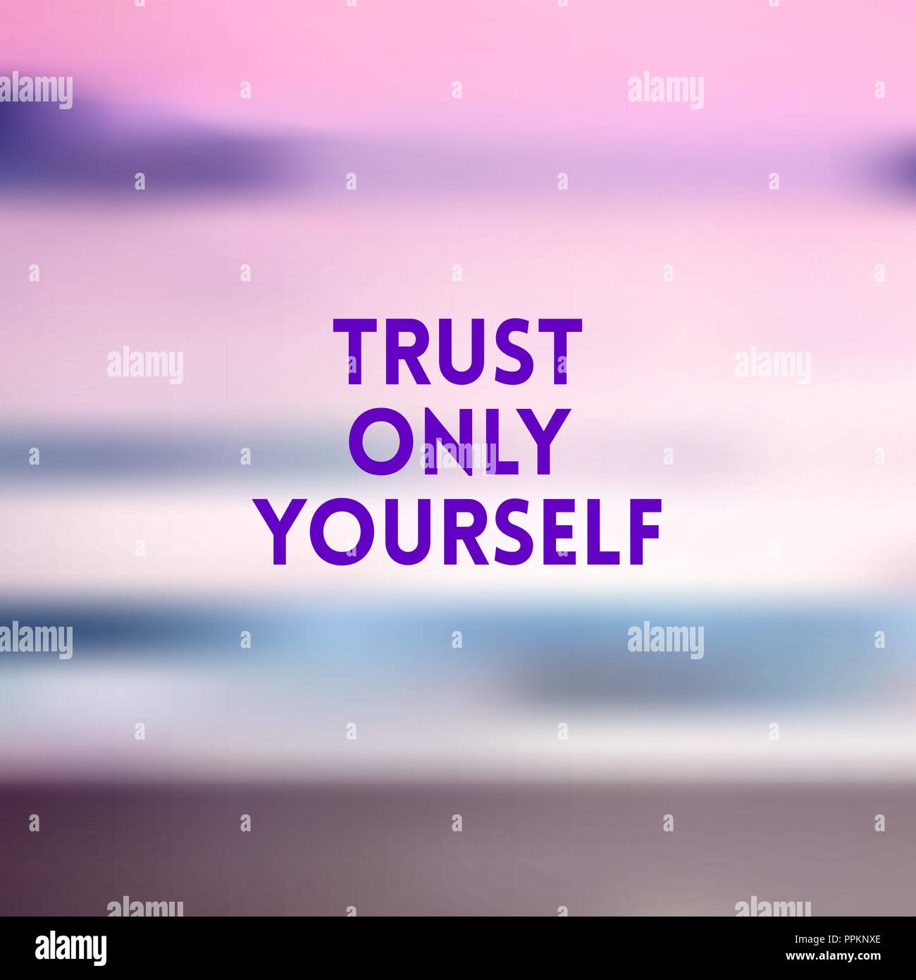 square blurred pink and blue background - sunset colors With motivating ...