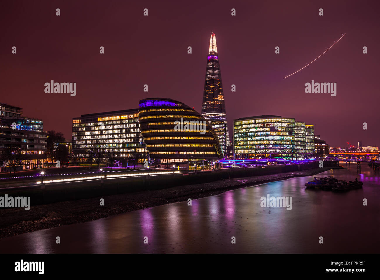 London night shard hi-res stock photography and images - Alamy