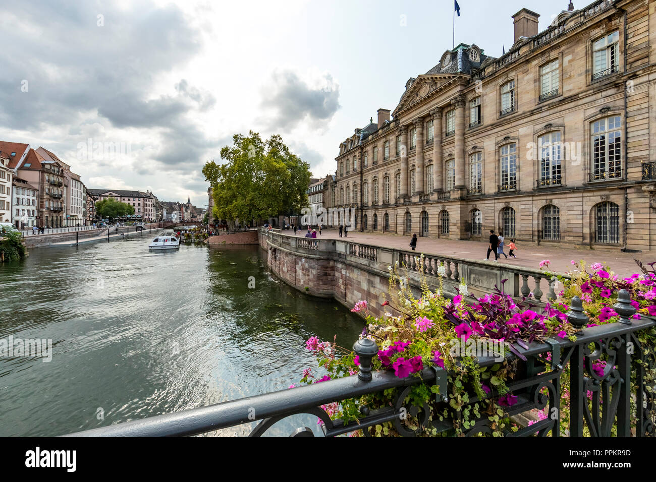 Palais Rohan and the terrace, Strasbourg, France Stock Photo - Alamy
